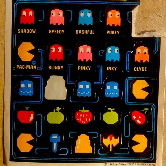Midway Manufacturing | Party Supplies | Pacman Rare Vintage Hallmark ...